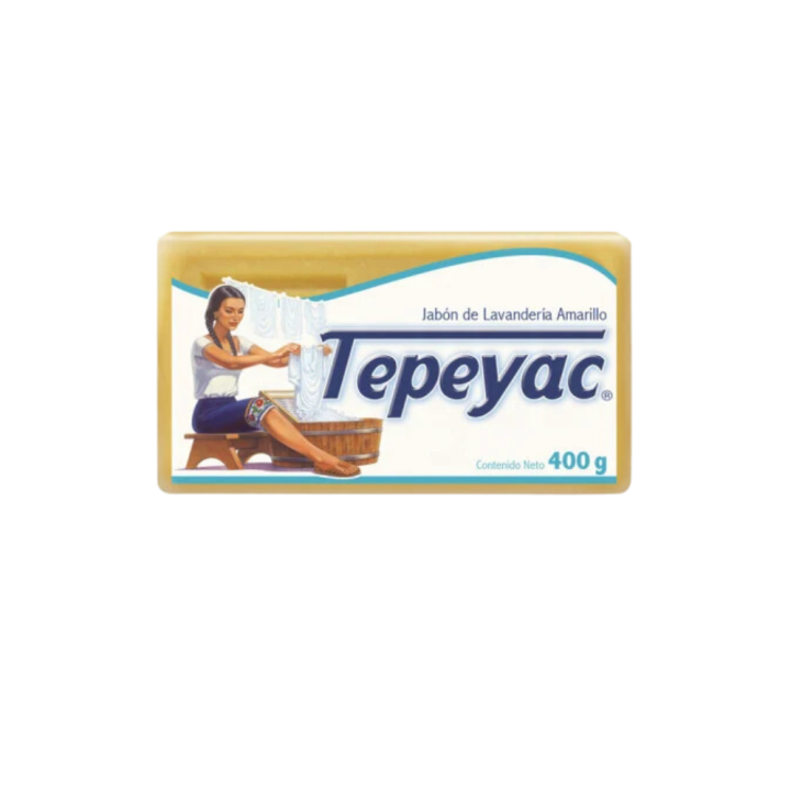 CAJA C/25 JABON EN BARRA AMARILLO P/LAVANDERIA TEPEYAC 400g 131 – ProveGo