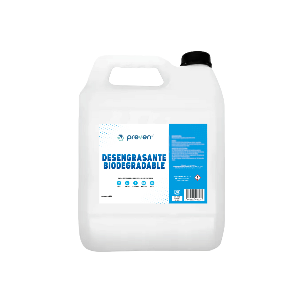 DESENGRASANTE BIODEGRADABLE 20L – ProveGo